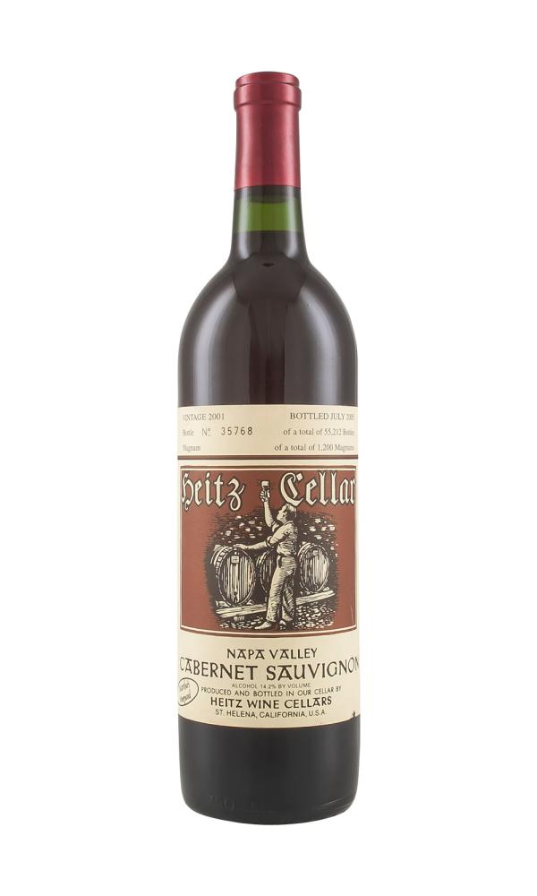 [BUY] 2001 | Heitz Wine Cellar | Martha's Vineyard Cabernet Sauvignon ...