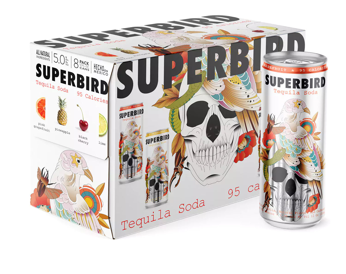 [BUY] Superbird Tequila Soda Variety Pack Cocktail | 8x355ML at ...