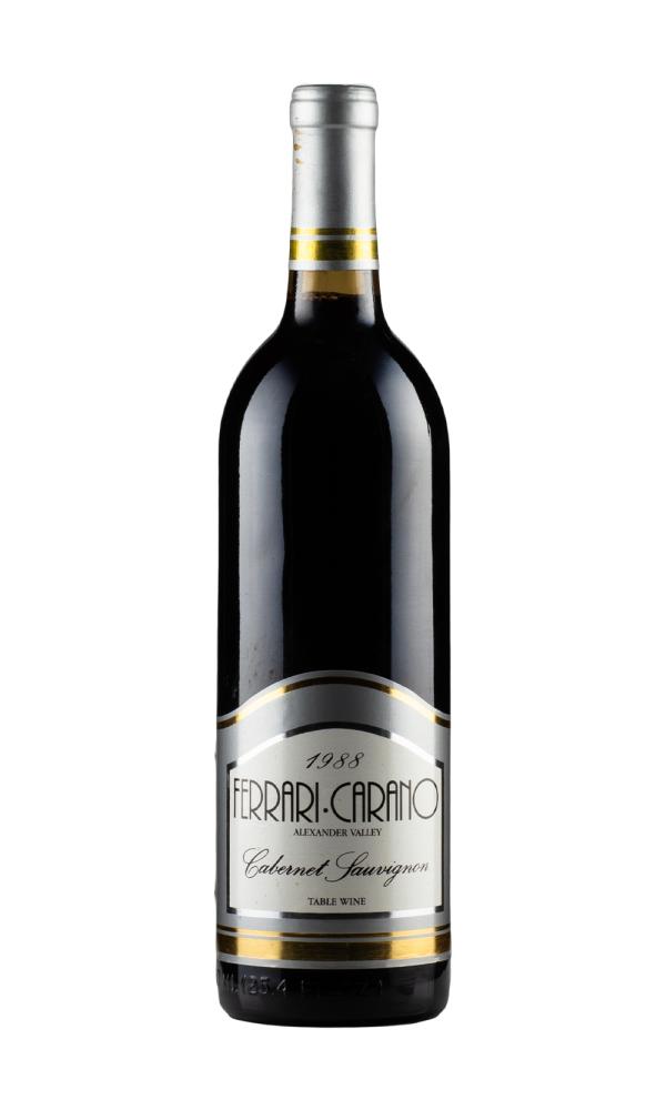 [BUY] 1988 | Ferrari-Carano Vineyards and Winery | Cabernet Sauvignon ...