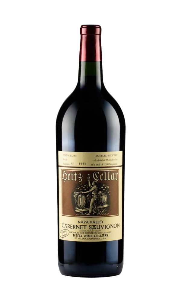 [BUY] 2001 | Heitz Wine Cellar | Martha's Vineyard Cabernet Sauvignon ...