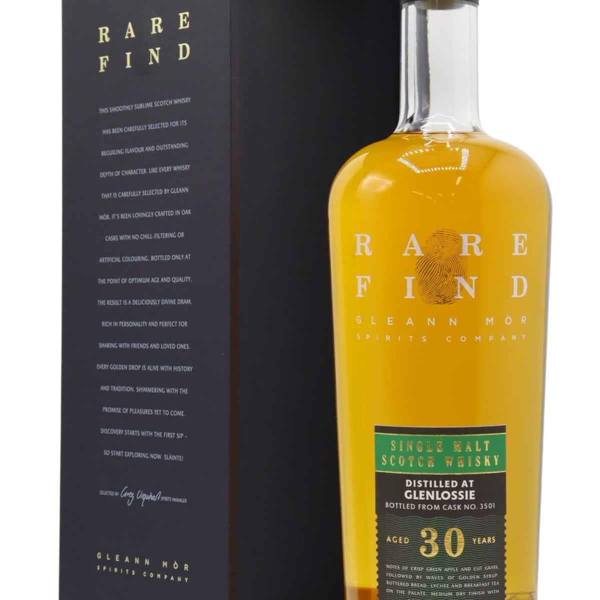 [BUY] Glenlossie Gleann Mor Rare Find Single Malt Scotch 1992 30 Year ...