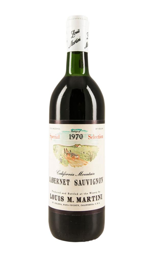 [BUY] 1970 | Louis M. Martini | Special Selection Cabernet Sauvignon at ...