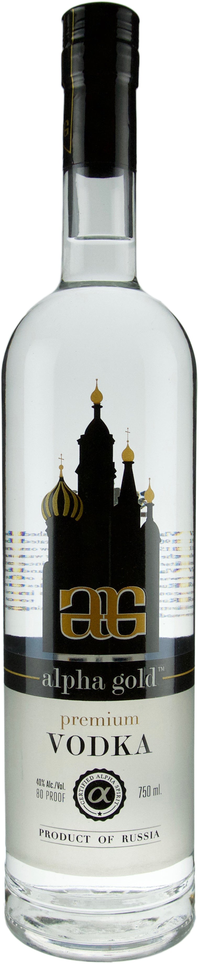 [BUY] Alpha Gold Vodka at CaskCartel.com