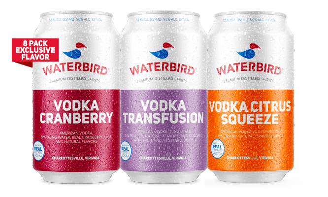 [BUY] Waterbird Vodka Soda Variety Cocktail | 8x355ML at CaskCartel.com