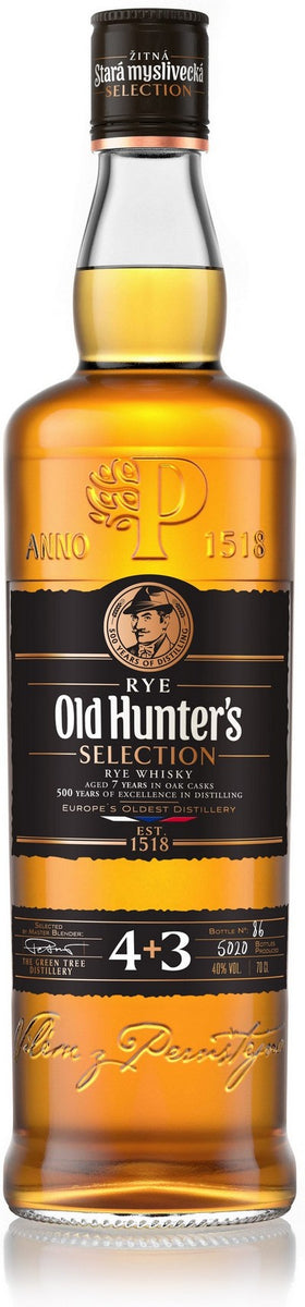 [BUY] Old Hunter’s Selection 7 Year Old Rye Whisky | 700ML at ...