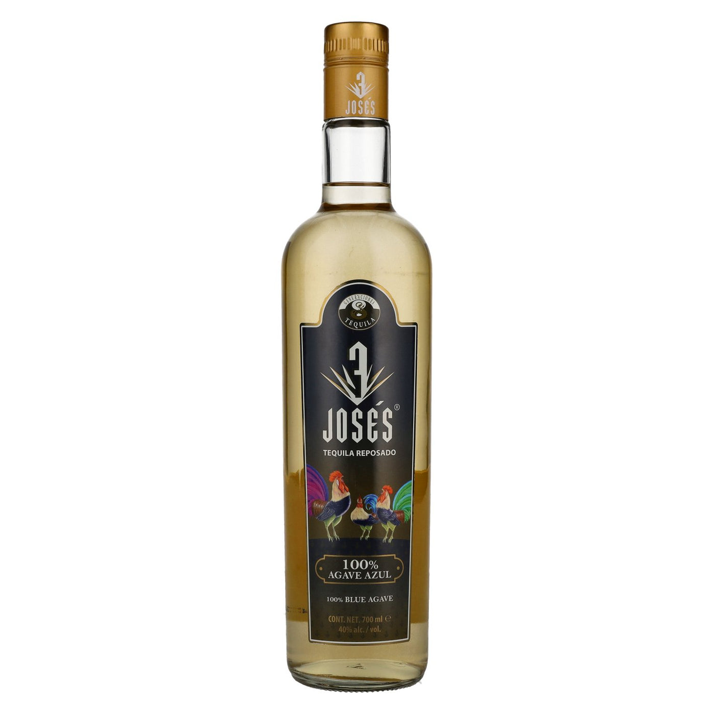 [BUY] 3 Joses Reposado 100% Agave Azul Tequila | 700ML at CaskCartel.com