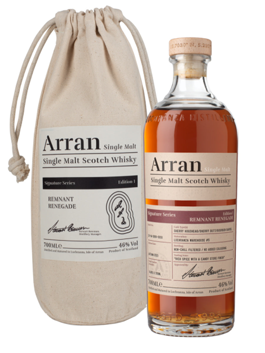 [BUY] Arran Remnant Renegade Signature Series Edition 1 Single Malt ...
