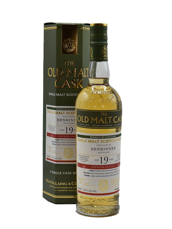 [BUY] Benrinnes 19 Year Old (D.2000, B.2020) Old Malt Cask Scotch ...