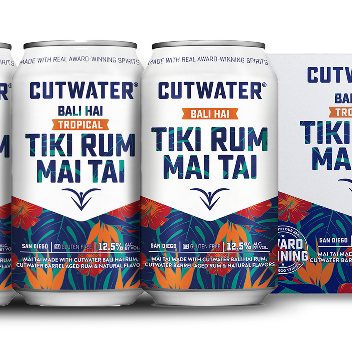 [BUY] Cutwater | Bali Hai Tiki Rum Mai Tai (4) Pack Cans at CaskCartel.com