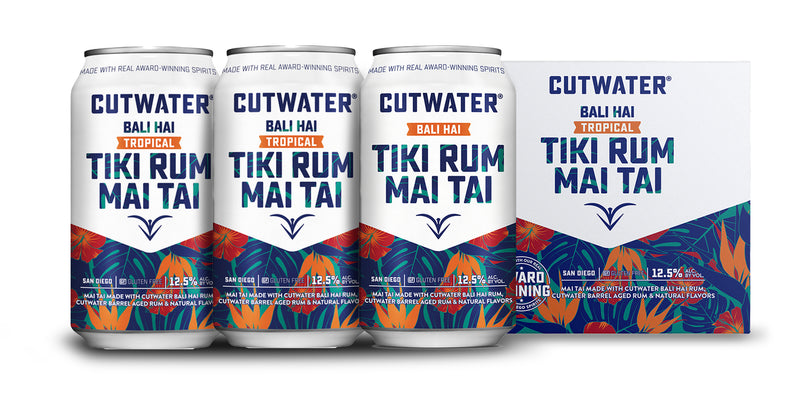 [BUY] Cutwater | Bali Hai Tiki Rum Mai Tai (4) Pack Cans at CaskCartel.com