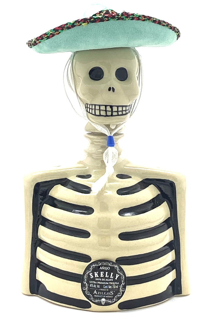 [BUY] Los Azulejos Gold Skelly Anejo Tequila at CaskCartel.com
