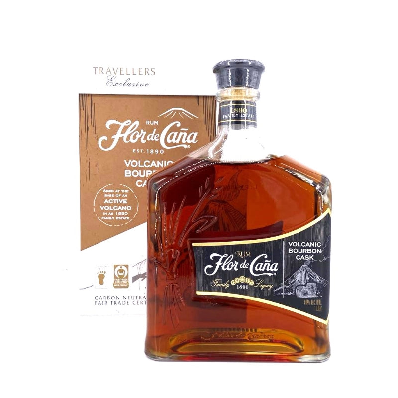 [BUY] Flor de Cana (Nicaragua) Volcanic Bourbon Cask Rum | 1L at ...