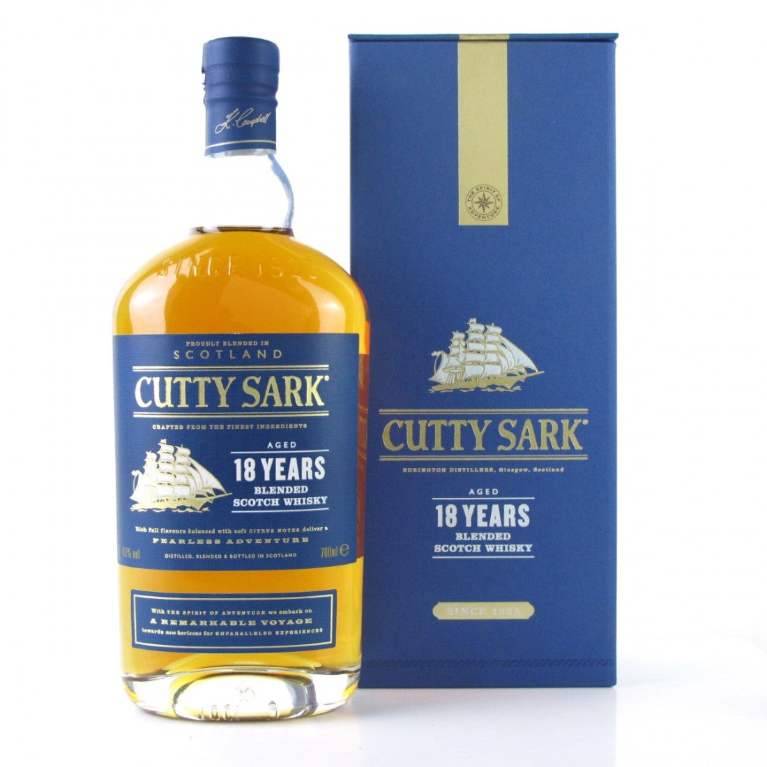 [BUY] Cutty Sark 18 Year Old Blended Scotch Whisky | 700ML at CaskCartel.com