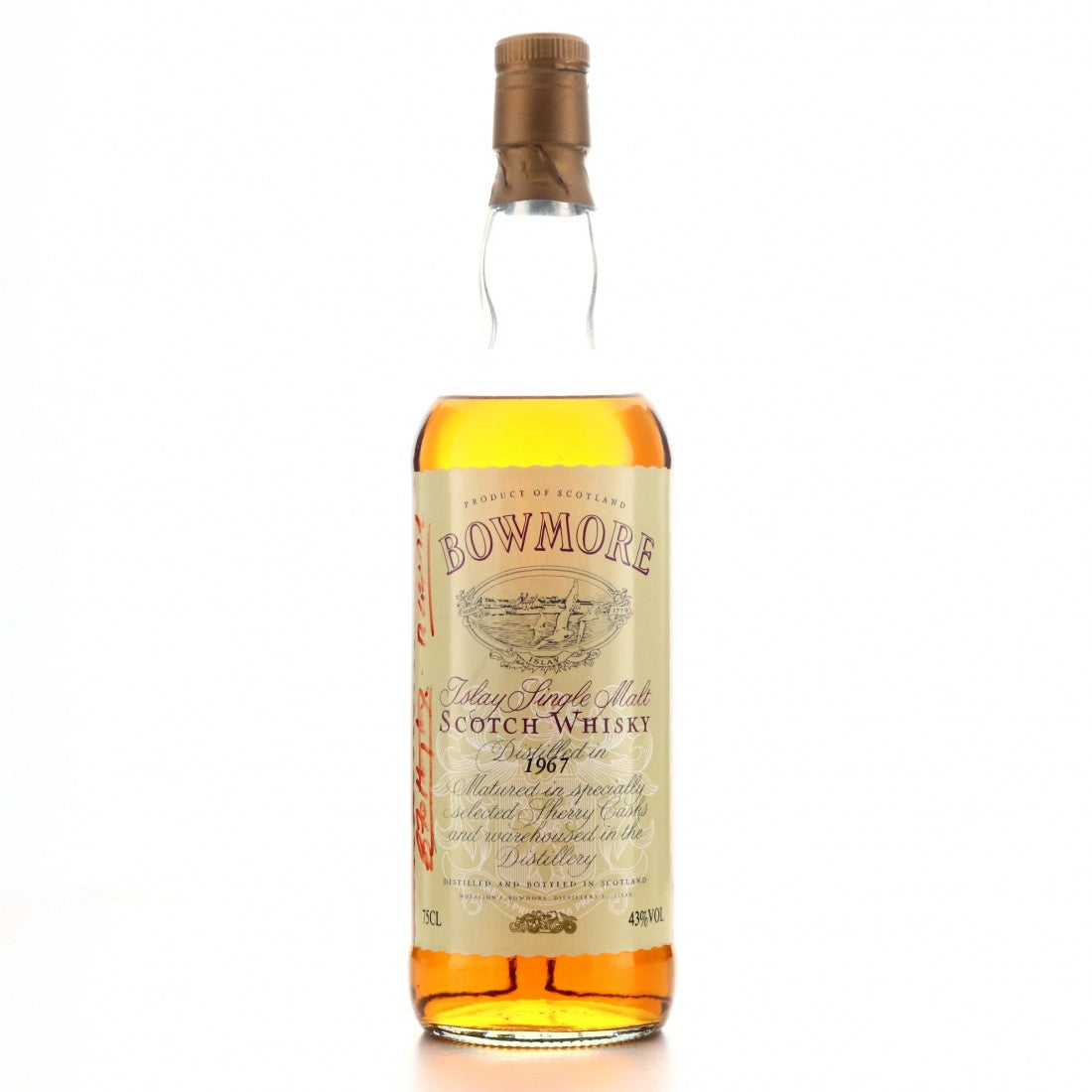 [BUY] Bowmore 1967 Sherry Cask Matured Scotch Whisky at CaskCartel.com