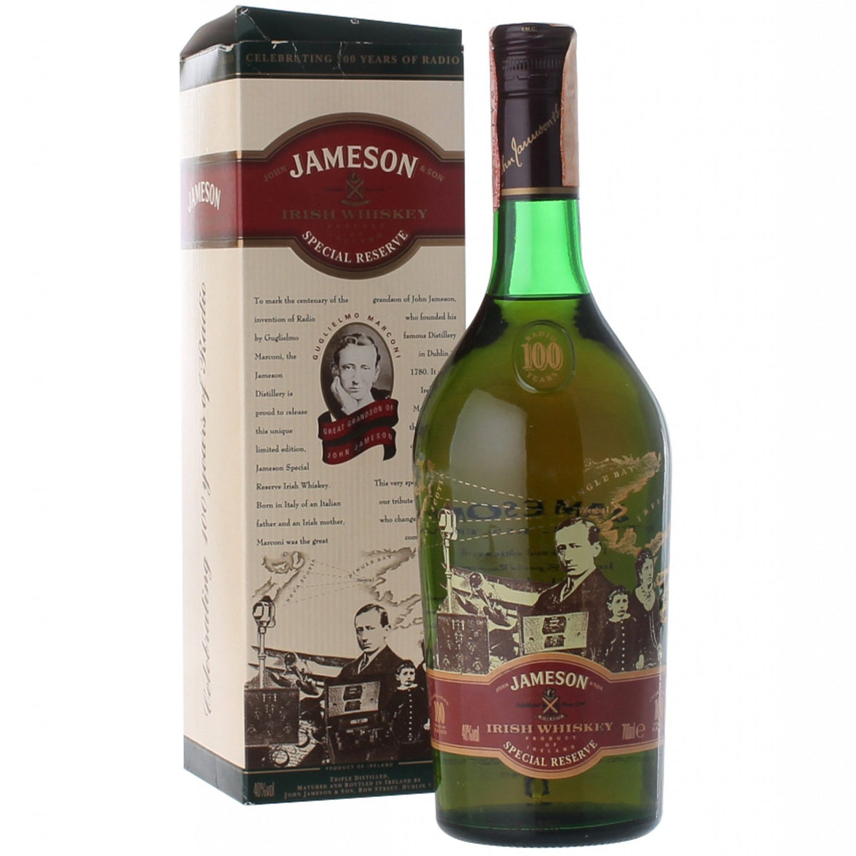 [BUY] Jameson 100 Years of Radio (Gugliemo Marconi Edition) Irish ...