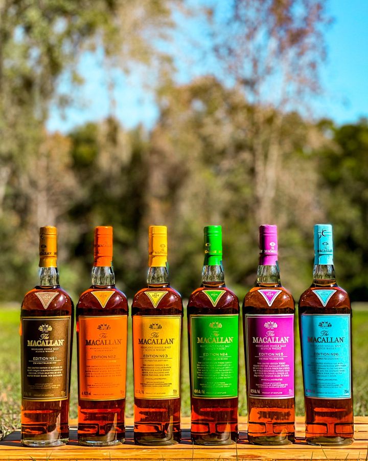 [BUY] The Macallan Edition COMPLETE (6) Vertical Set Single Malt Scotch ...