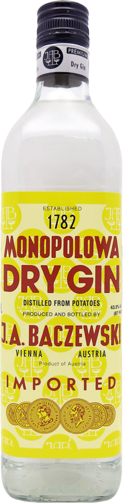 [BUY] Monopolowa Austria Dry Gin at CaskCartel.com