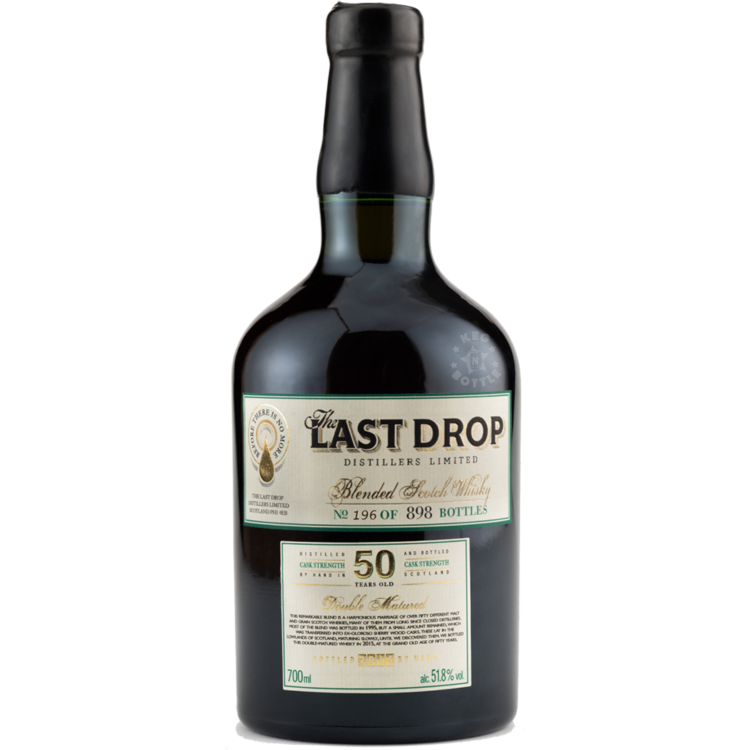 [BUY] The Last Drop Double Matured( 50 year Old ) Blended Scotch Whisky ...