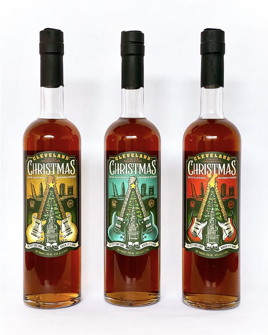 [BUY] Cleveland 'Christmas' Spiced Flavored Bourbon Whiskey | 2022 ...