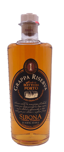 [BUY] Sibona Grappa Reserva Old Barrel Aged | 1L Liqueur at CaskCartel.com