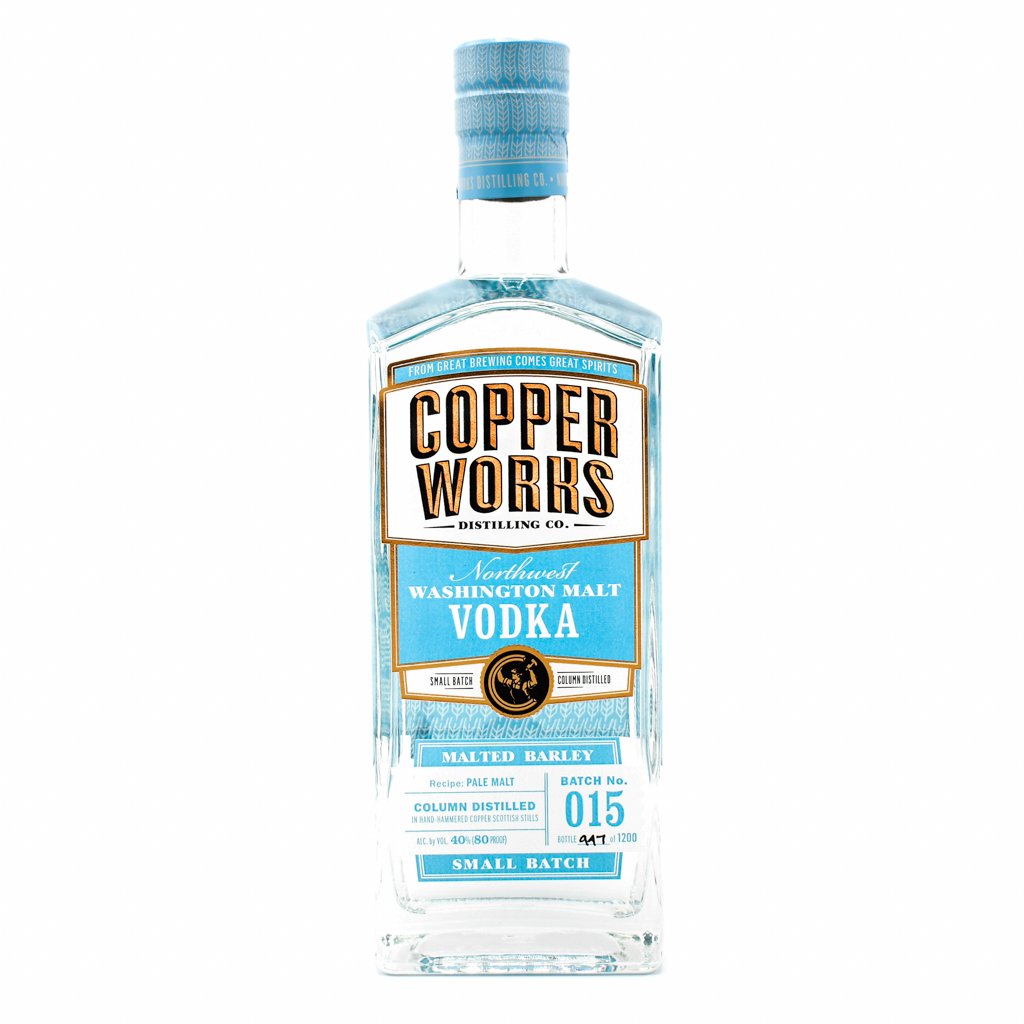 [BUY] Copperworks Batch No. 15 Northwest Washington Malt Vodka at ...
