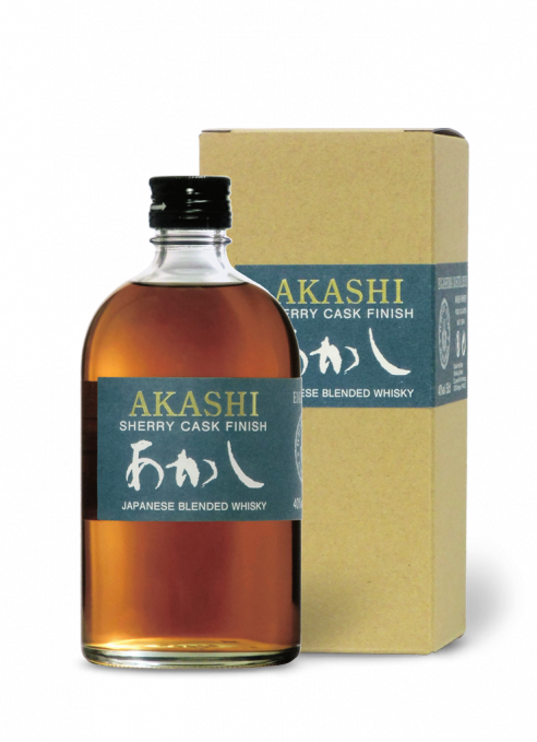 [BUY] Akashi Blended Sherry Cask Finish Japanese Blended Whisky | 500ML ...