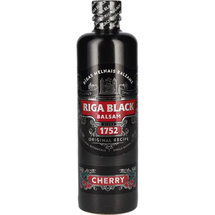 [BUY] Riga Balzams Black Balsam Cherry Liqueur | 500ML at CaskCartel.com