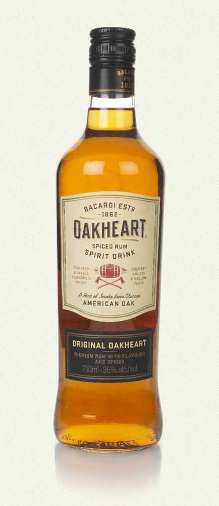 [BUY] Bacardi Oakheart Spiced Rum Spirit Drink Spirit | 700ML at ...