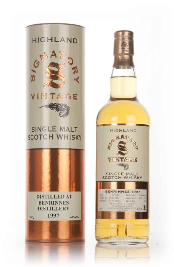 [BUY] Benrinnes 19 Year Old 1997 (cask 3010 & 3011) - Signatory Scotch ...