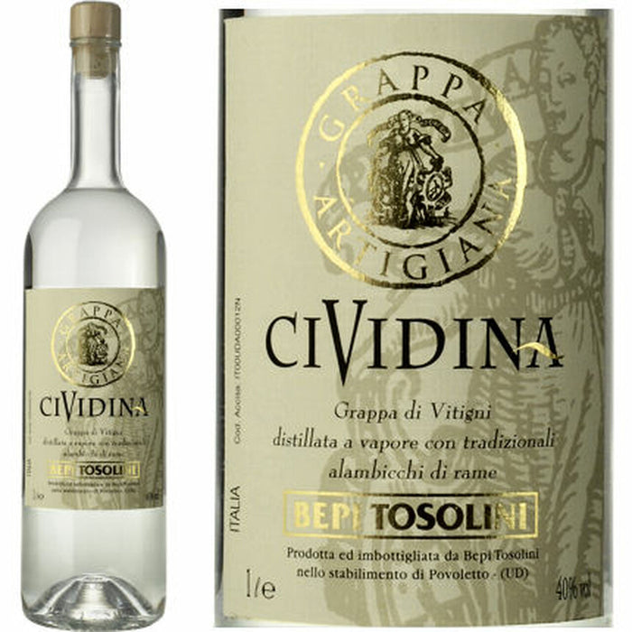 [BUY] Bepi Tosolini Artigiana Cividina Grappa | 1L at CaskCartel.com