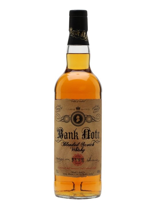 [BUY] Bank Note 5 Year Old Blended Scotch Whisky | 700ML at CaskCartel.com