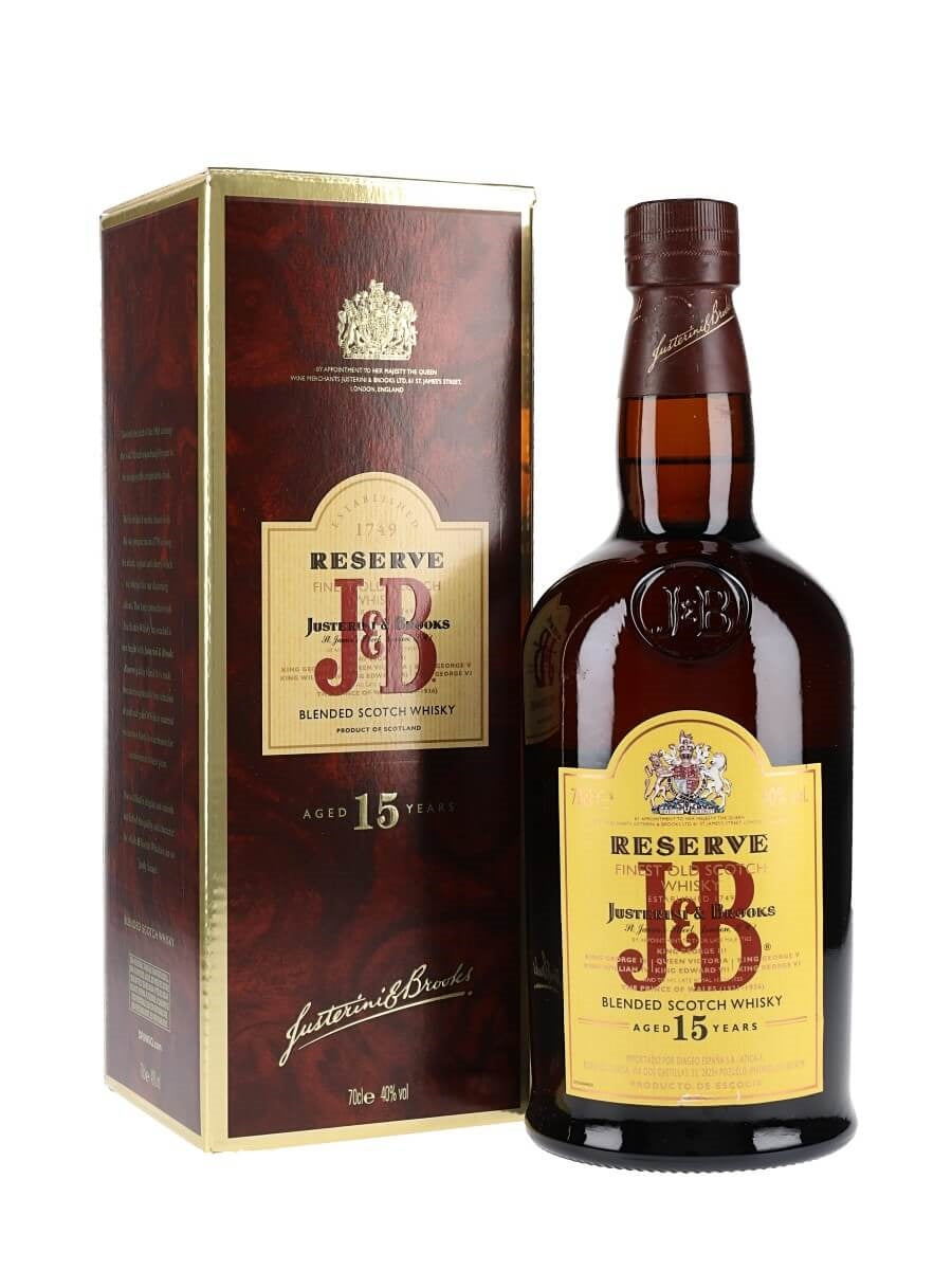 [BUY] J&B Reserve 15 Year Old Scotch Whisky | 1L at CaskCartel.com