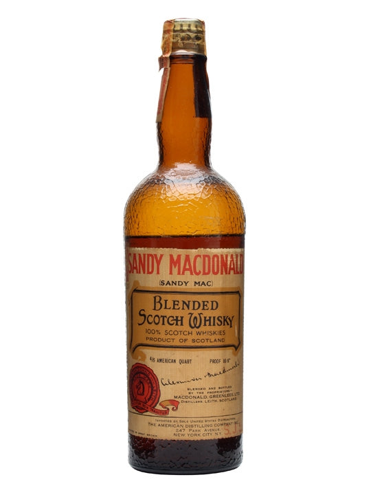 [BUY] Sandy Macdonald Bot.1950s Blended Scotch Whisky | 700ML at ...