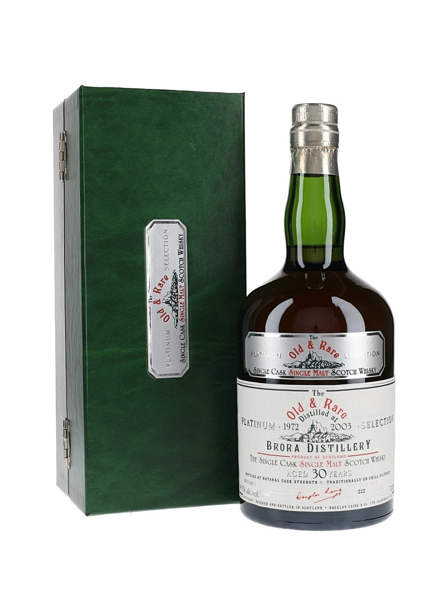 [BUY] Brora 1972 30 Year Old Sherry Cask Old & Rare Platinum Highland ...