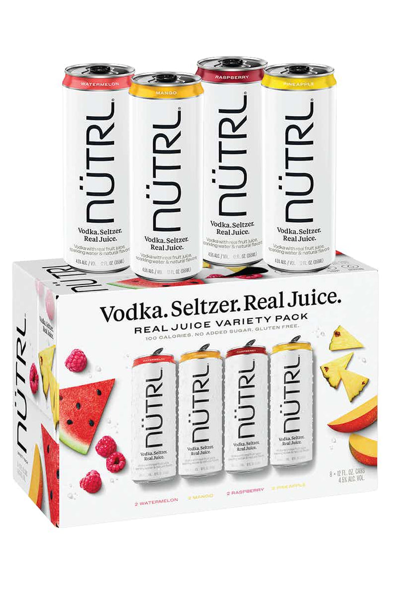 [BUY] Nutrl Fruit Juice Seltzer Variety Cocktail | 8x355ML at ...