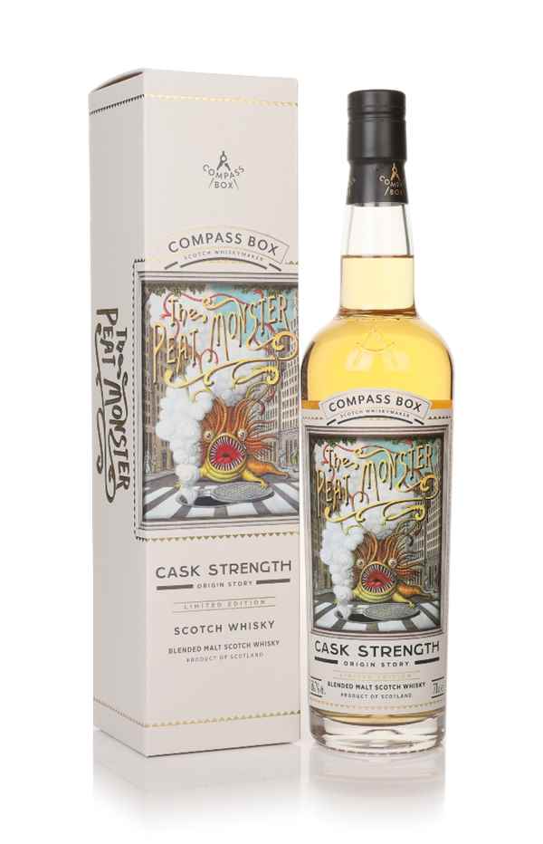 [BUY] Compass Box The Peat Monster Cask Strength Scotch Whisky | 700ML ...