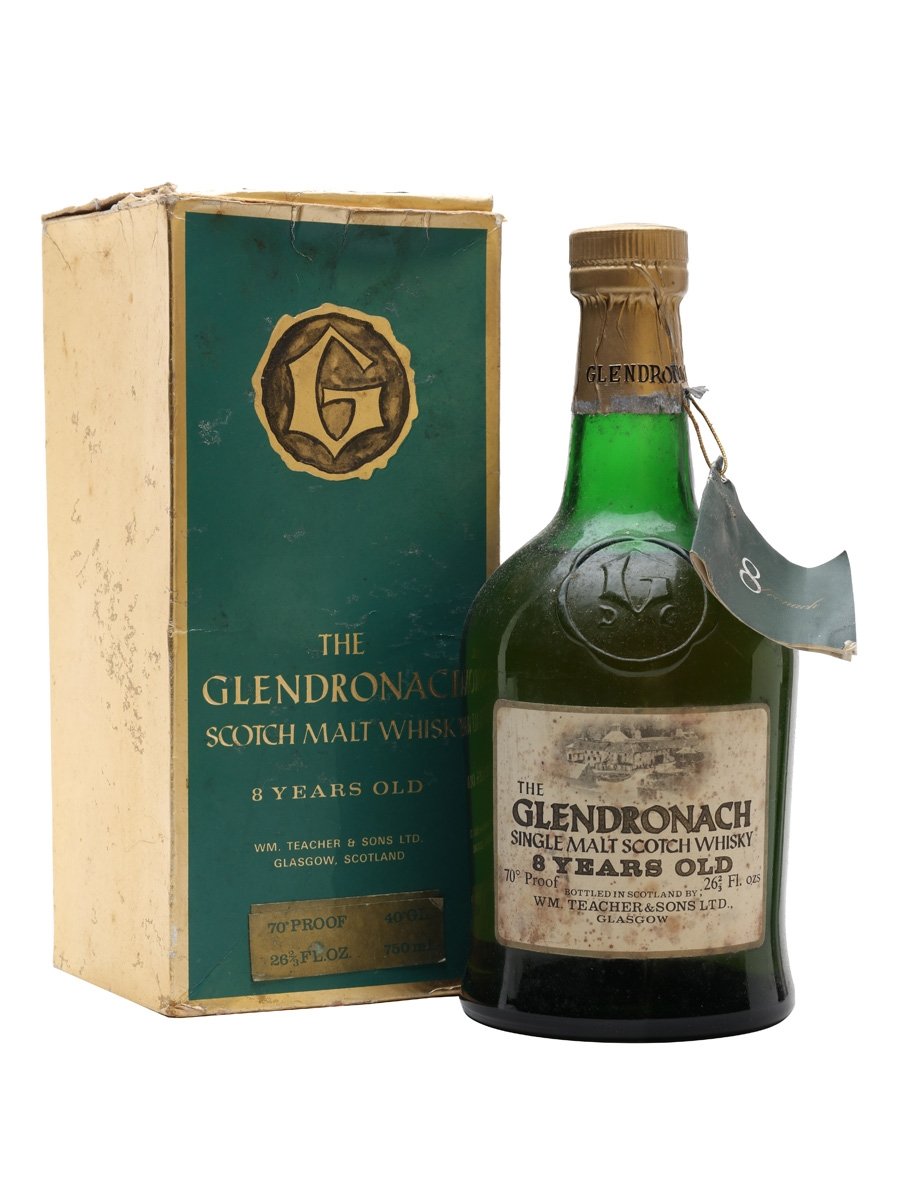 [BUY] Glendronach 8 Year Old Bot.1970s Highland Single Malt Scotch ...