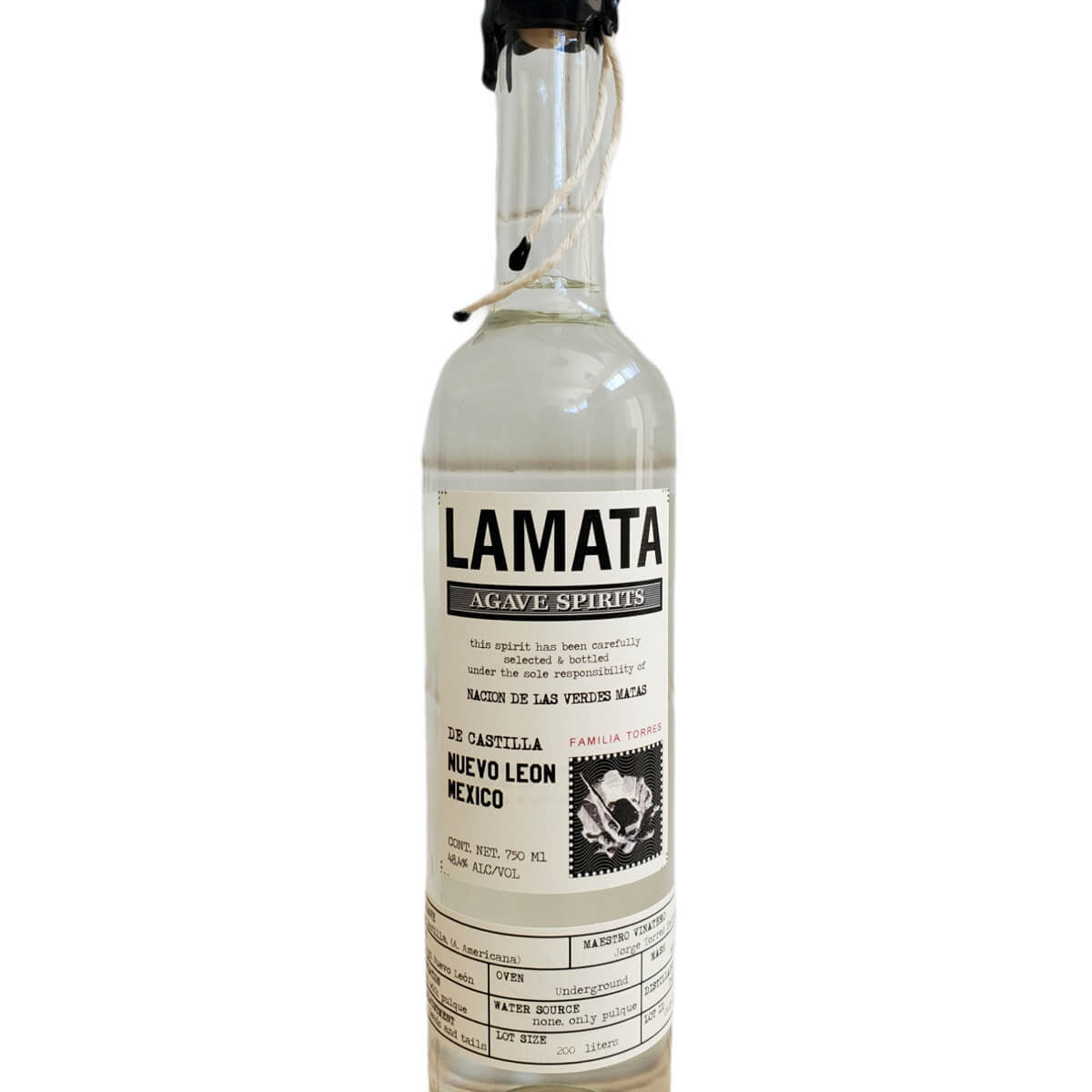 [BUY] Lamata De Castilla Familia Torres Agave Black Label Spirit at ...