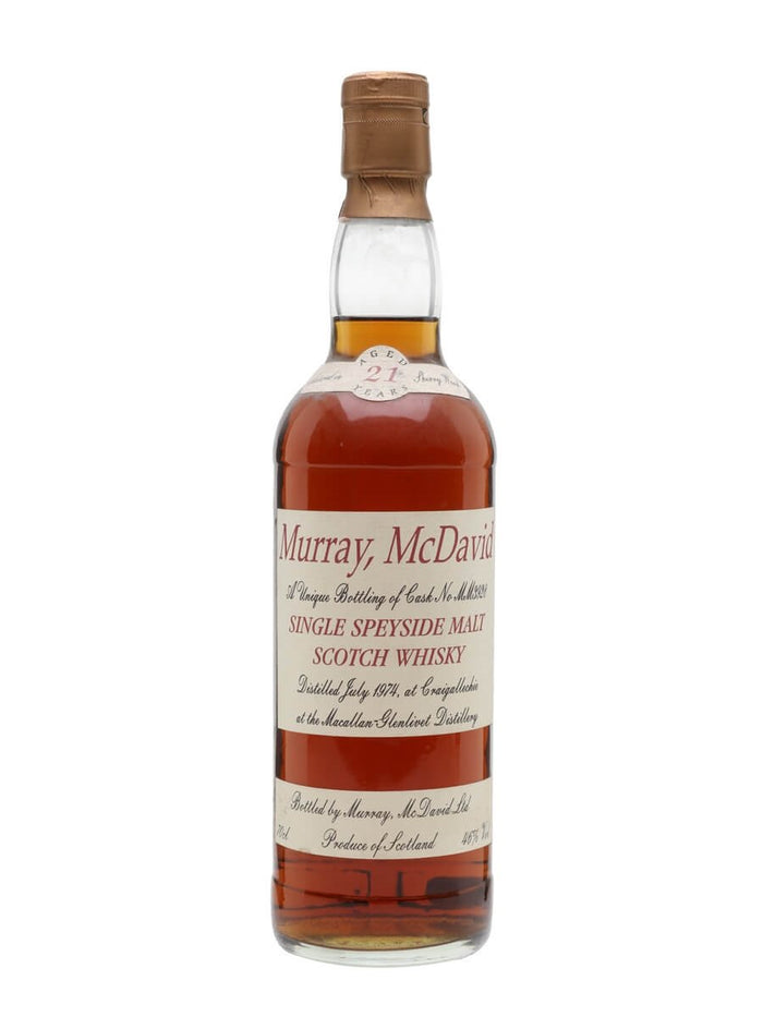 [BUY] Macallan-Glenlivet 21 Year Old (Distilled 1974) Murray McDavid ...