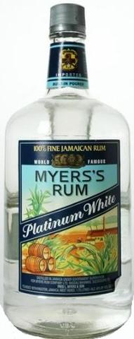 [BUY] Myers's Platinum White Rum | 1.75L at CaskCartel.com