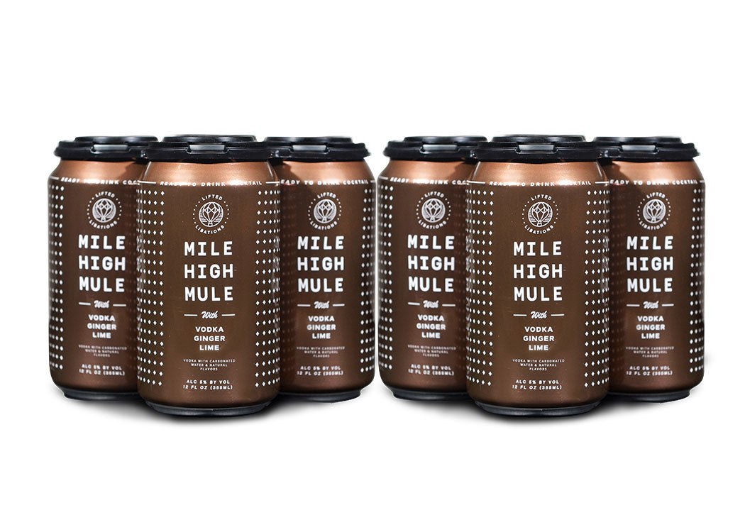 [BUY] Lifted Libations Mile High Mule Vodka Ginger Lime (8) Cans at ...