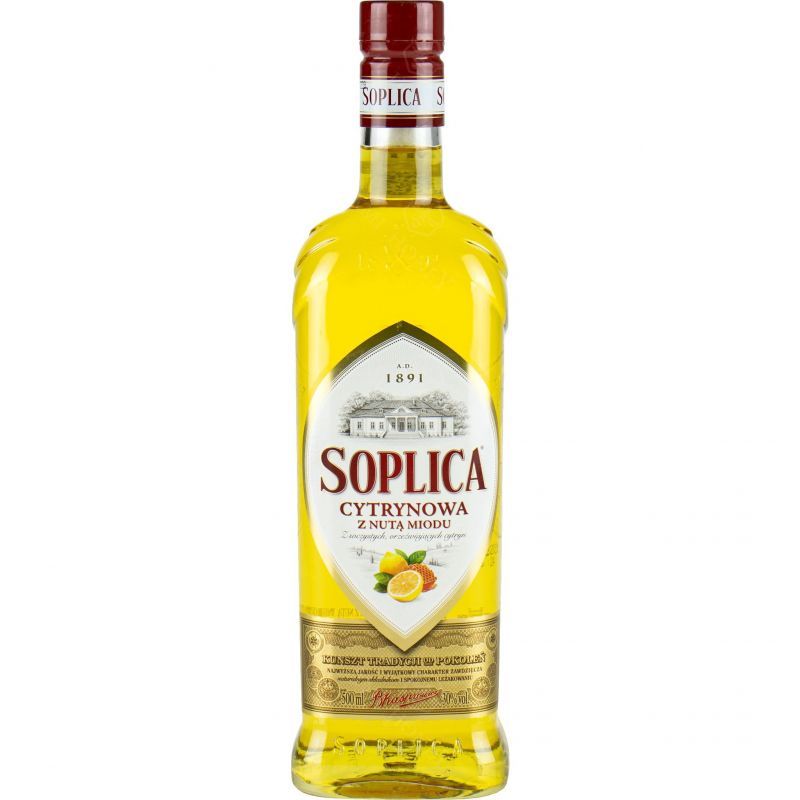 [BUY] Nalewka Soplica Cytrynowa z Nuta Miodu Liqueur | 500ML at ...