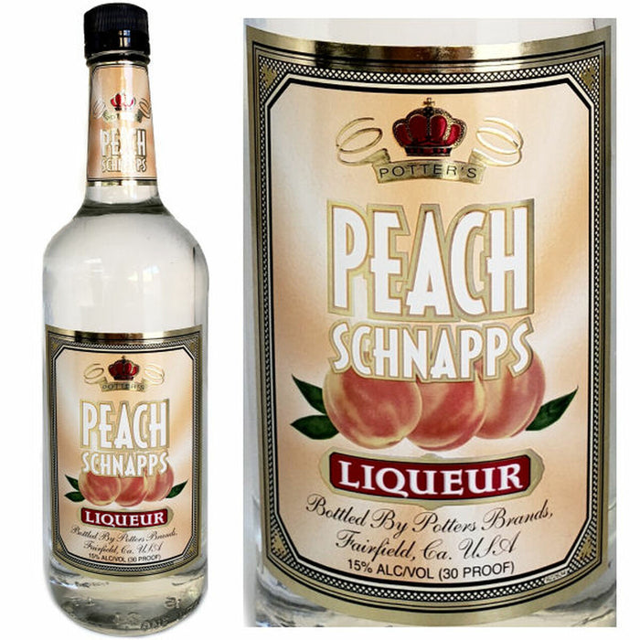 [BUY] Potter's Peach Schnapps | 1L at CaskCartel.com