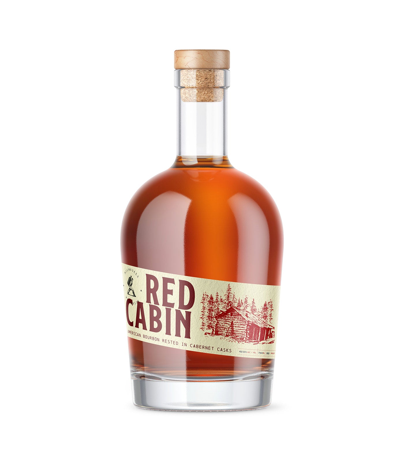 [BUY] Central Standard Distillery Red Cabin Bourbon Whiskey at ...