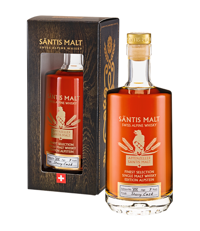 [BUY] Santis Malt 7 Year Old, Edition Alpstein No. 19 Sherry Cask ...