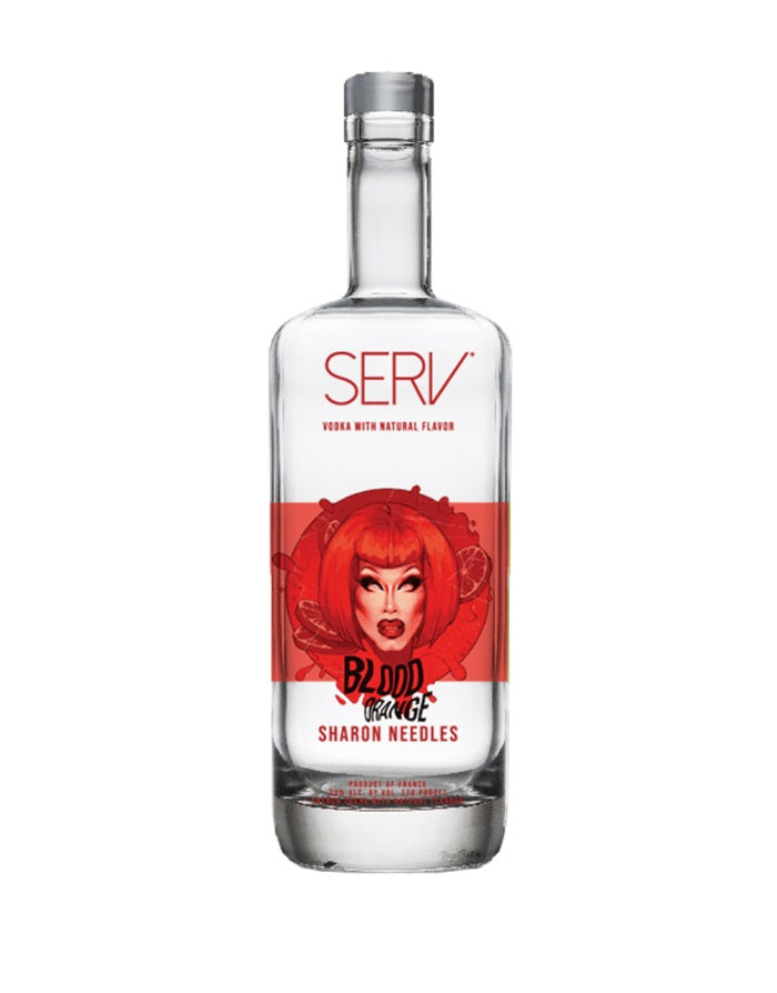 [BUY] SERV With Natural Flavor Blood Orange Sharon Needles Vodka at ...