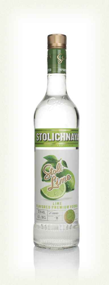 [BUY] Stolichnaya Lime Flavoured Vodka | 700ML at CaskCartel.com