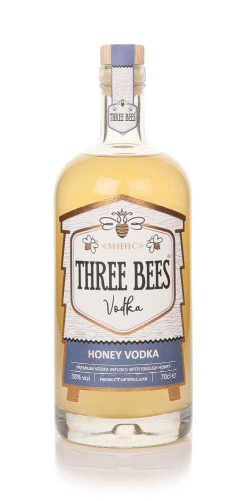 [BUY] THREE BEES - Honey Vodka | 700ML at CaskCartel.com