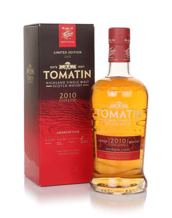 [BUY] Tomatin 12 Year Old 2010 Italian Collection Amarone Cask Scotch ...