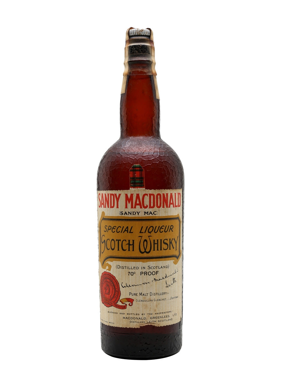[BUY] Sandy Macdonald Bot.1940s Blended Malt Scotch Whisky | 700ML at ...